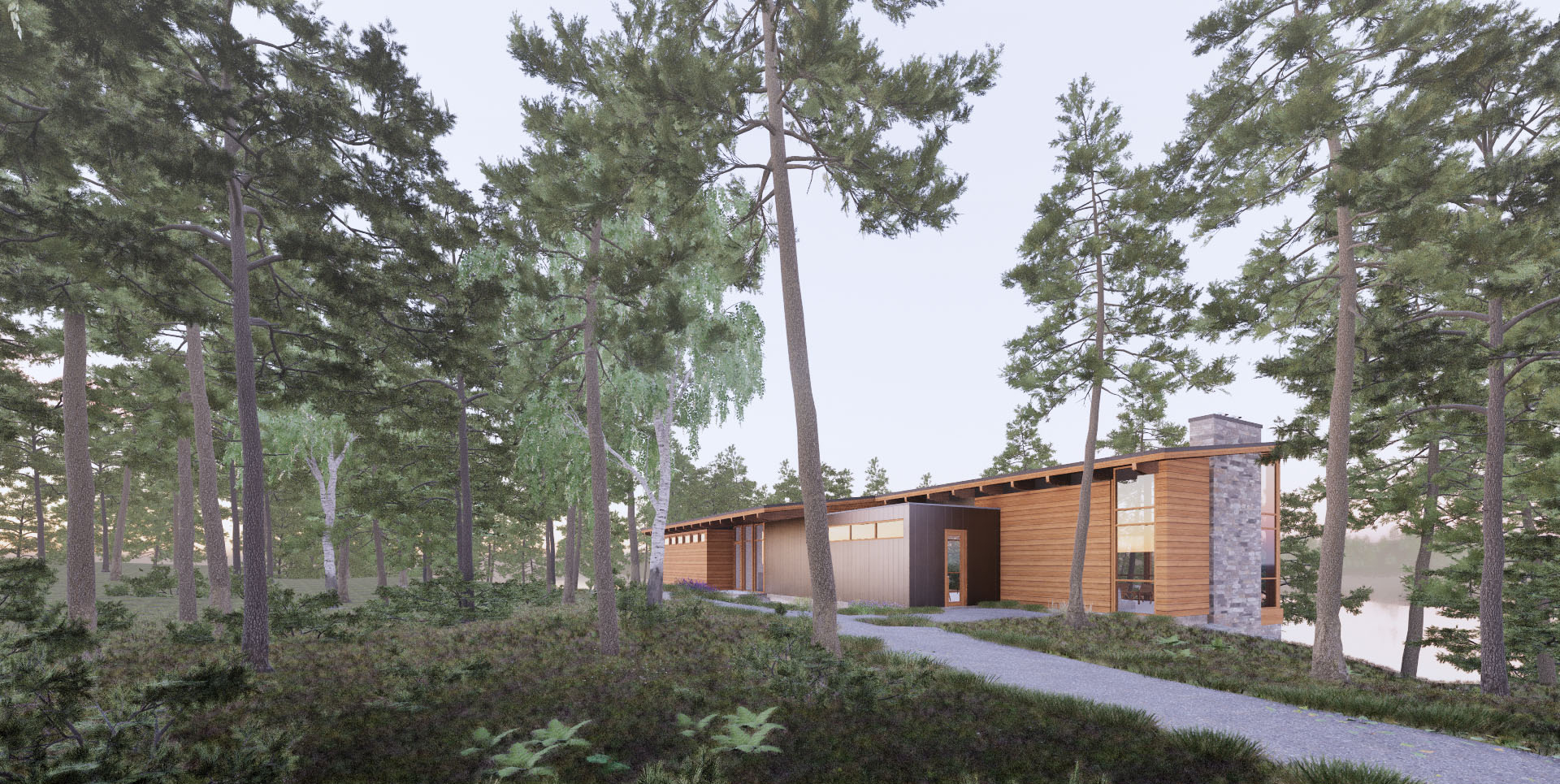 Cottage in the Trees - Simmonds Architecture