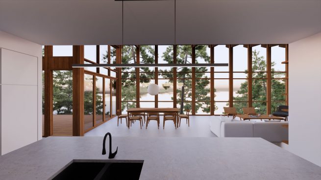 Cottage in the Trees - Simmonds Architecture