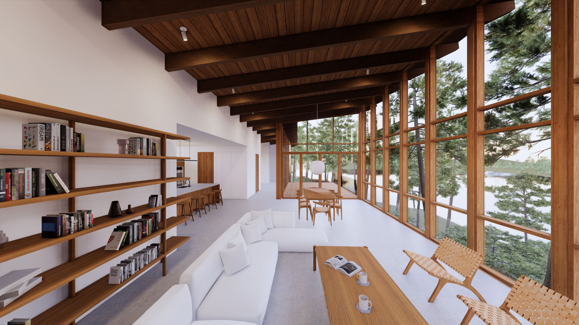 Cottage in the Trees - Simmonds Architecture
