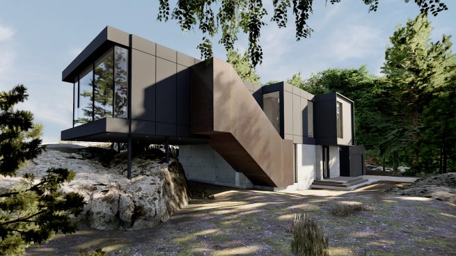 Wolfe Lake Residence - Simmonds Architecture